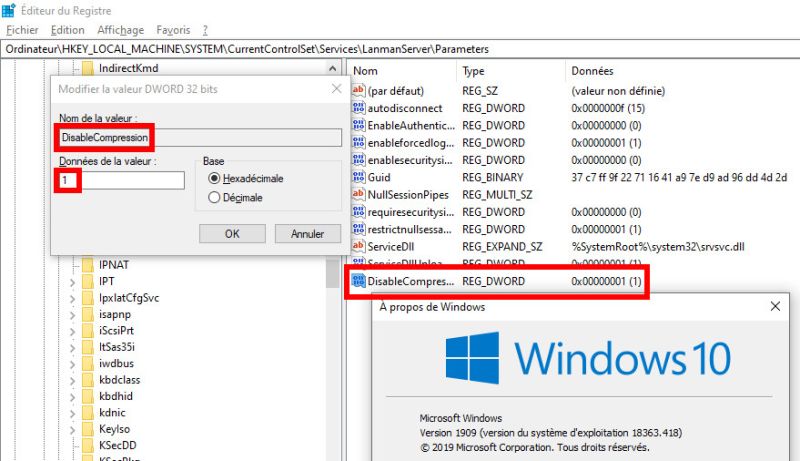 SMBGhost revient hanter les systèmes Windows 1903 et 1909