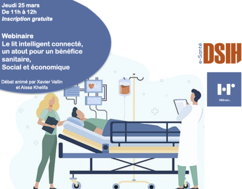 #Webinaire DSIH : le lit intelligent connecté, un atout pour
