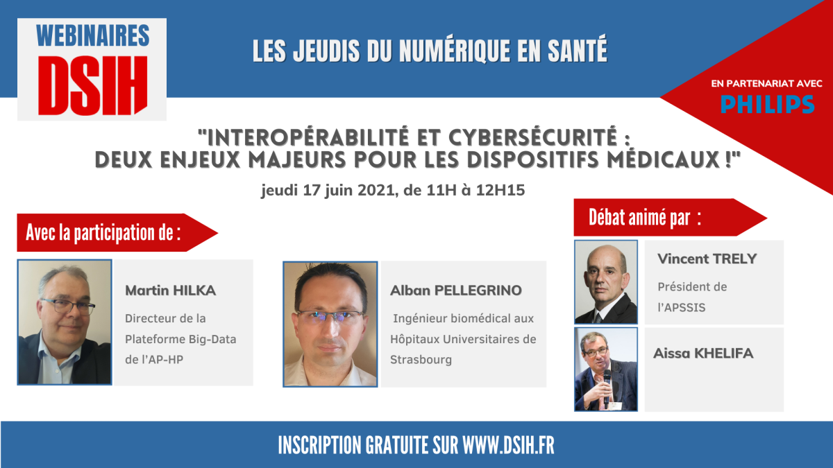 Webinaire DSIH « Interopérabilité et cybersécurité : deux